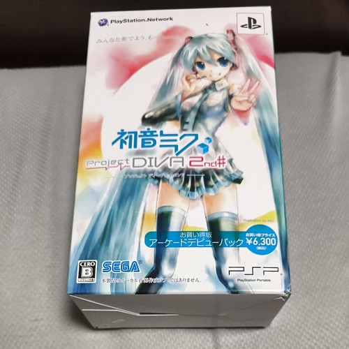 PSP Hatsune Miku Project DIVA 2nd Edition Limited Japanese New Unopened ...