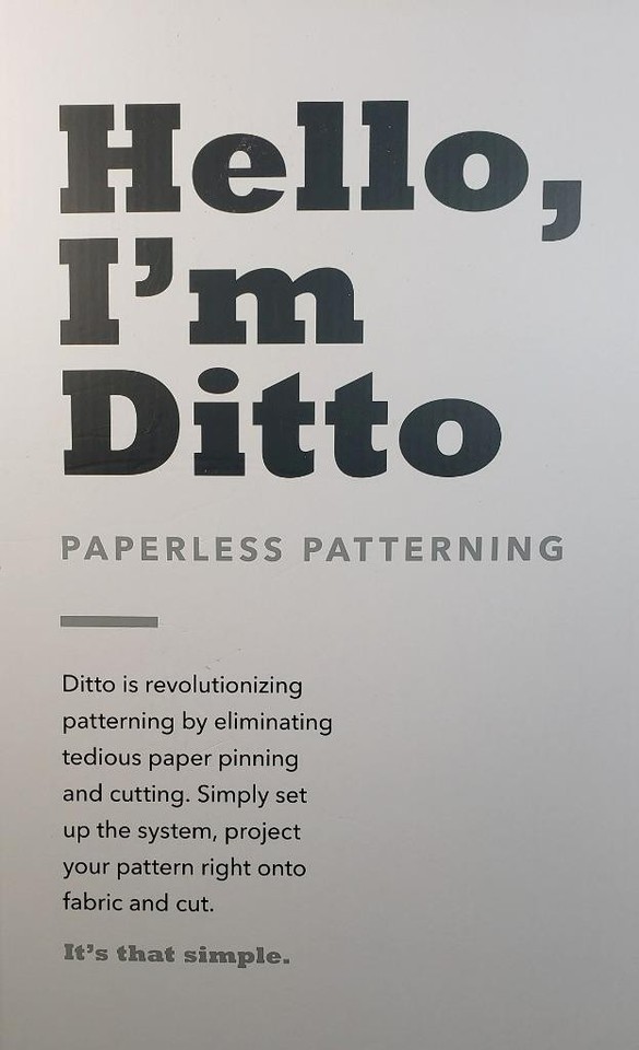 SINGER Ditto Paperless Pattern Projector NEW IN BOX Free Shipping!! | eBay