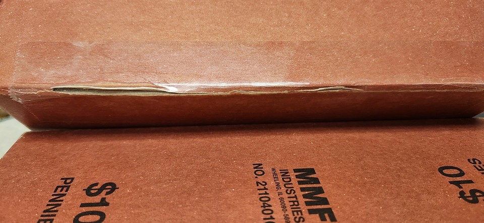 MMF Industries $10 FV Box Wrapped 1961-P UNC Memorial Cents - String ...