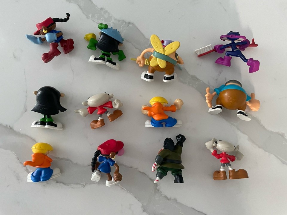 Vintage Rare Codename Kids Next Door KND Micros Action Figures Cartoon ...