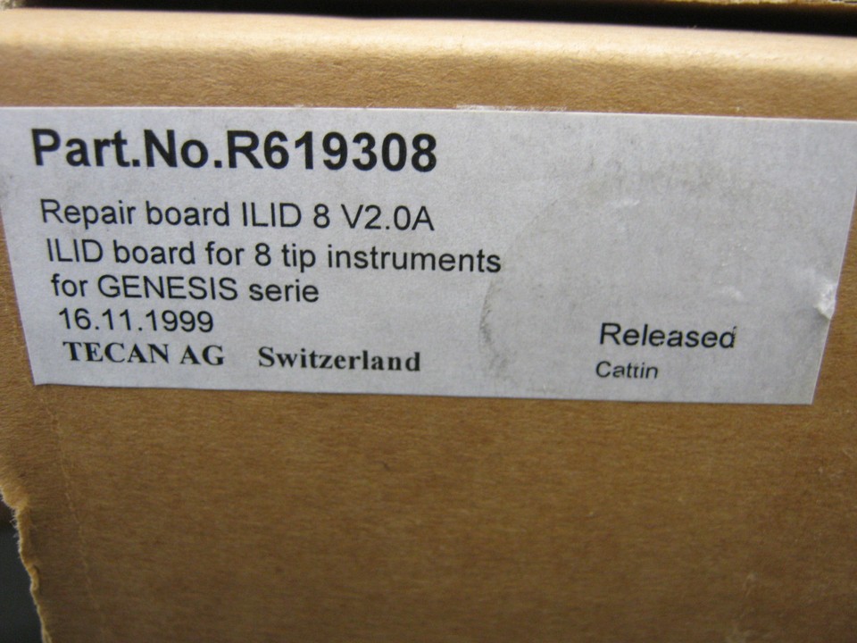 ASSORTED FACTORY REFURBISHED TECAN GENESIS SPARE PARTS CU, OPTIBO, DC ...