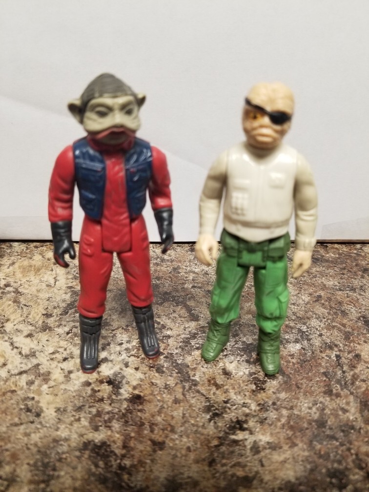 Vintage Star Wars 1983 Nien Nub And 1984 Prune Face Figure Lot | eBay