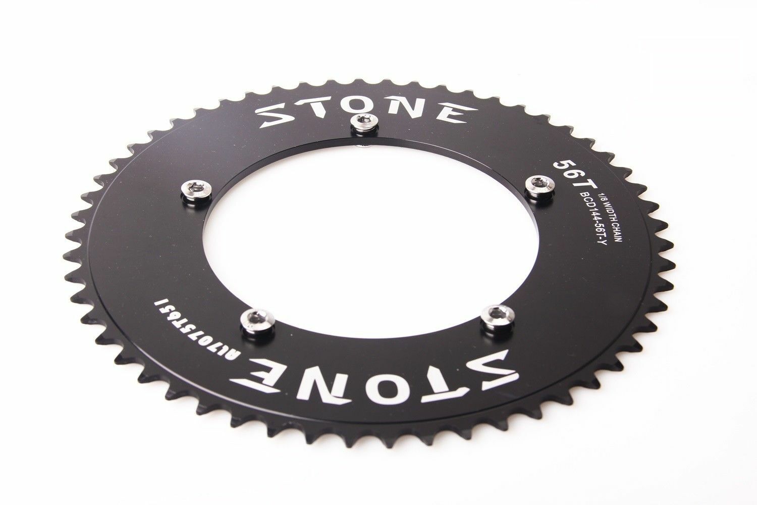 BCD144 Fixed Gear Track Bike Chainring 58T 60T For 1/2” Pitch x 1/8 ...