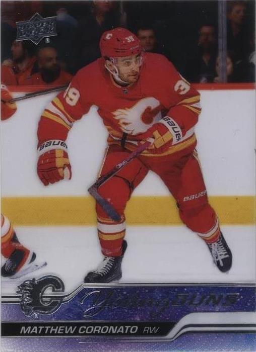 2023-24 Upper Deck Series 1 - Young Guns Matthew Coronato #201 Clear ...