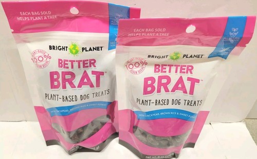 Bright Planet Better Brat Bites Dog Treats, 5 Oz. Lot Of 2 . Ships In ...