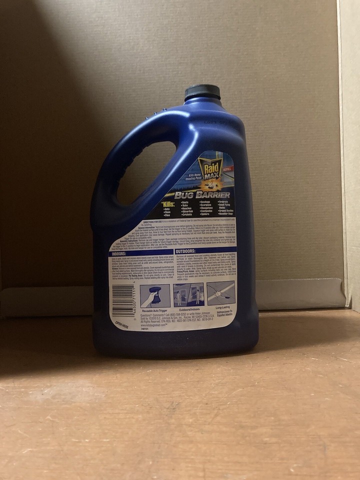raid max bug barrier Refill 128 Oz | eBay