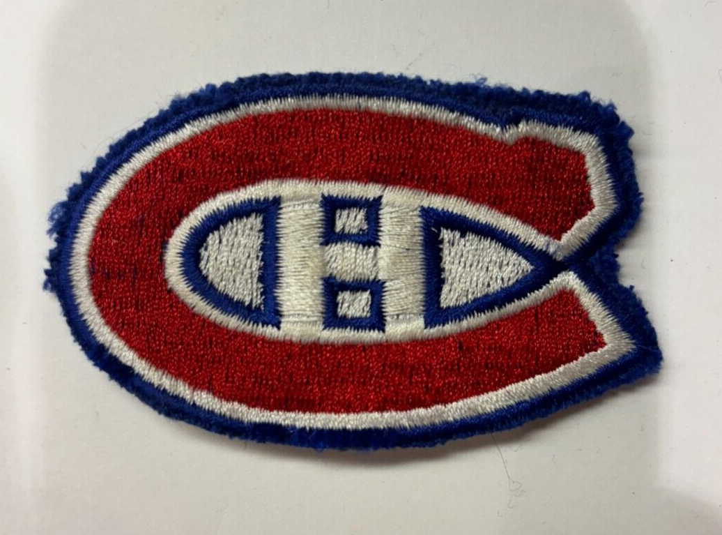 3" Vintage MONTREAL CANADIENS NHL EMBROIDERED PATCH | eBay