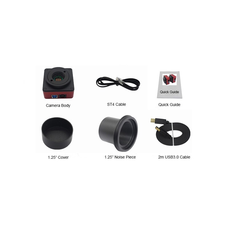 AP224MC 1.2 MP CMOS Color Astronomy Camera with USB 3.0 with Sony ...
