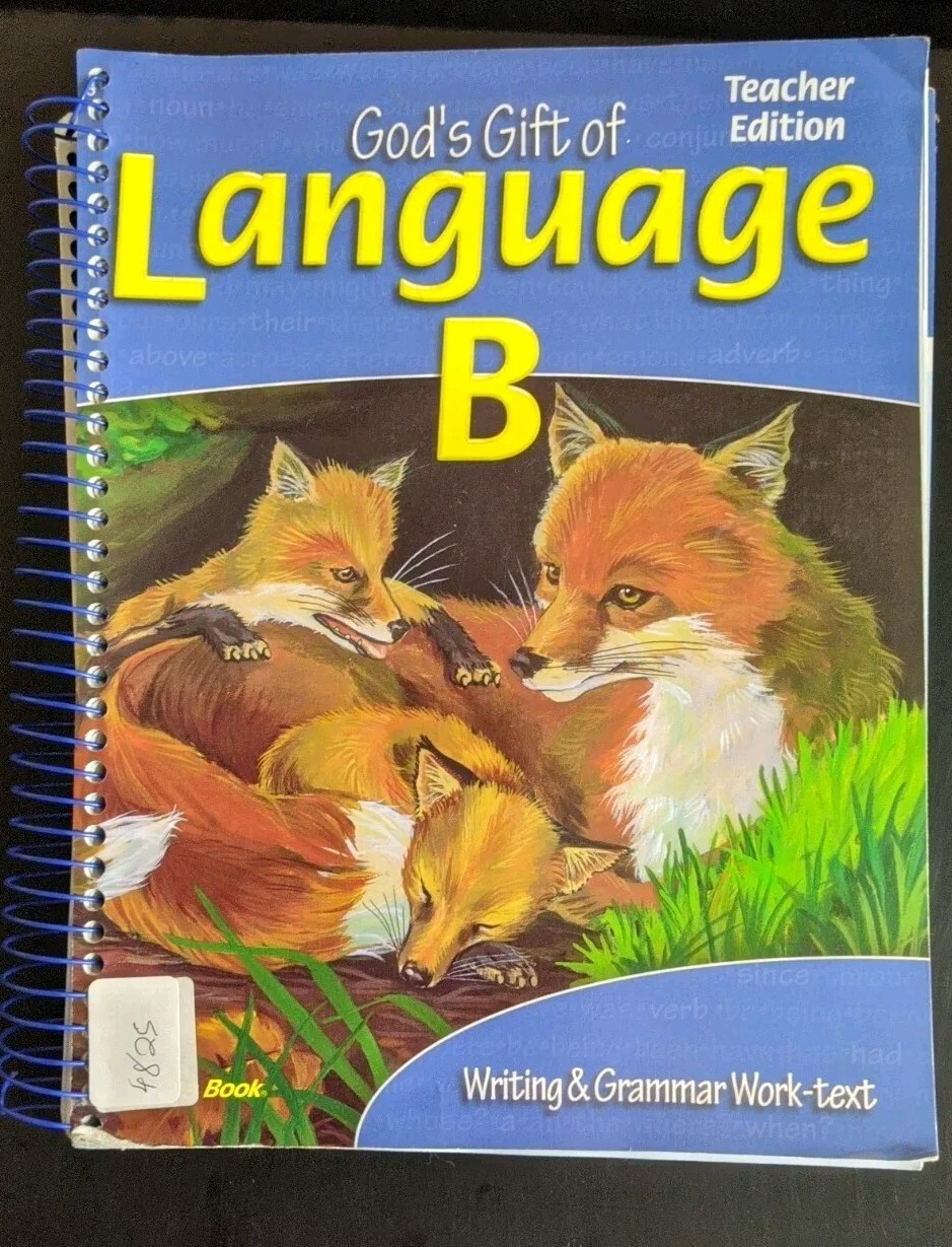 Abeka Book God's Gift of Language B Teacher Edition | eBay
