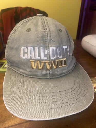 Call Of Duty WW2 Promotional Hat COD Games Snapback Cap WWII World at ...