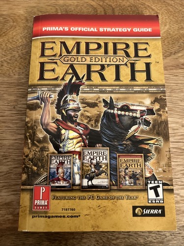 Empire Earth Gold Edition Video Game Strategy Guide Book Prima games | eBay