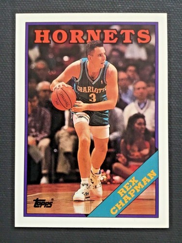 Rex Chapman, Kentucky, 1993 Topps Archives #102, 1988 Rookie Year Style ...