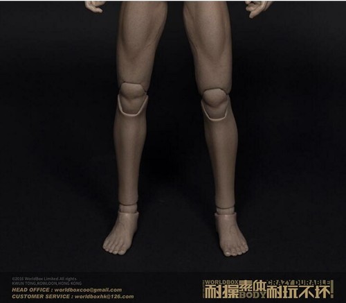 1/6 Muscular Male Figure Body Strong Durable WORLDBOX For Wolverine 12 ...