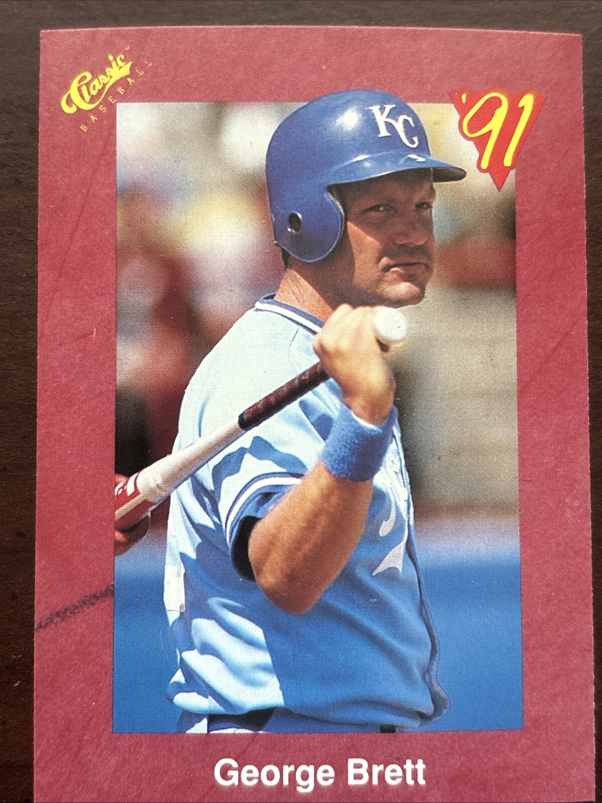 George Brett Kansas City Royals 1991 Classic 2 Card T70 Free Shipping ...