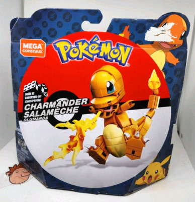 Mega Bloks 180 Pieces Pokémon Charmander Mega Construx GKY96 2019 NIP ...