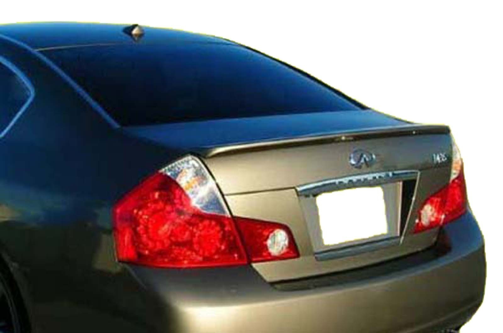 UNPAINTED PRIMED LIP FACTORY STYLE SPOILER FOR AN INFINITI M35 M45 2006 ...