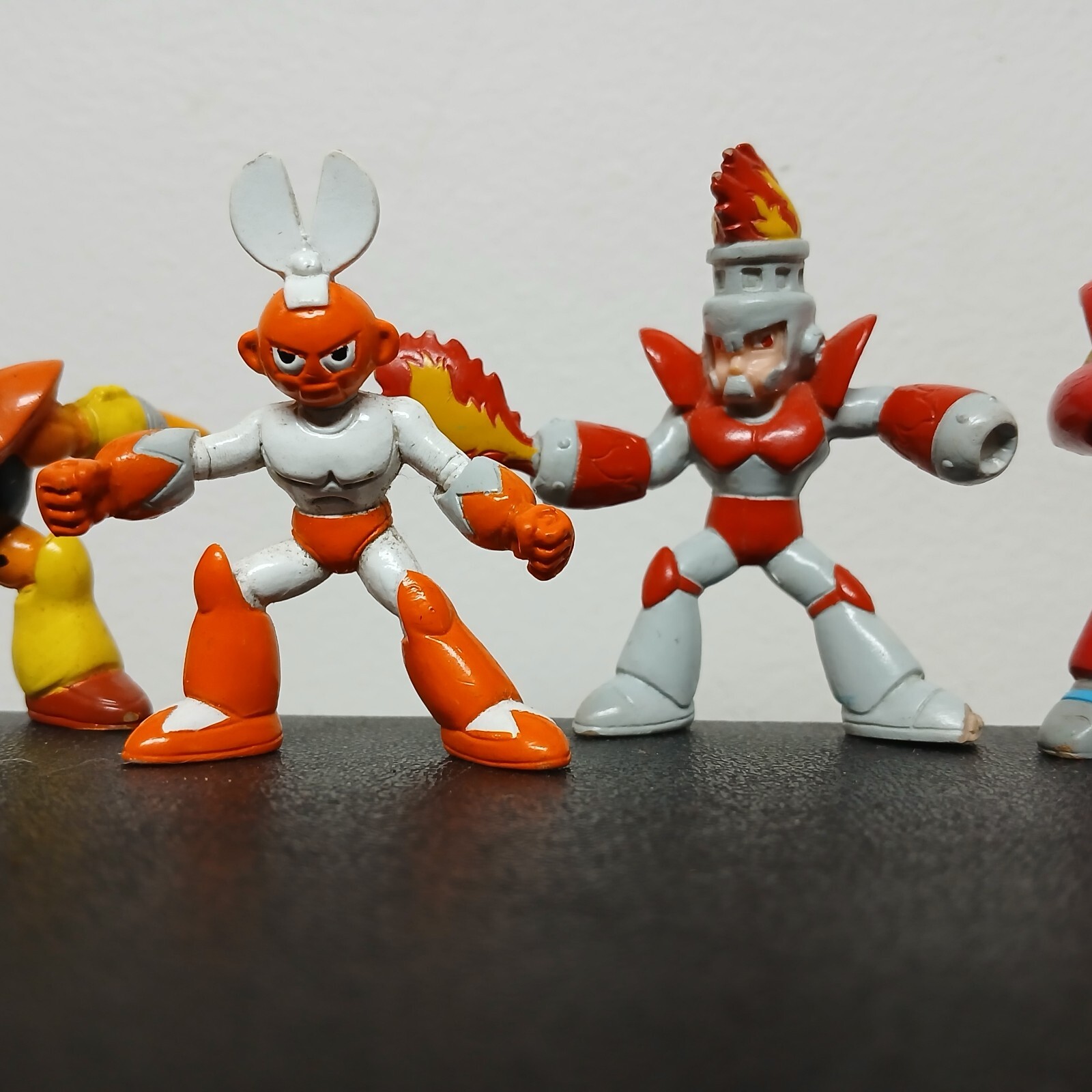 Bandai Capcom 1995 Mega Man Mini Vintage 2" PVC Action Figures Lot Of 6 ...