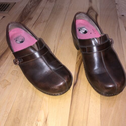 Dansko Clogs Women's Brown Low Heel Shoes Size 41 European (9.5 US) | eBay