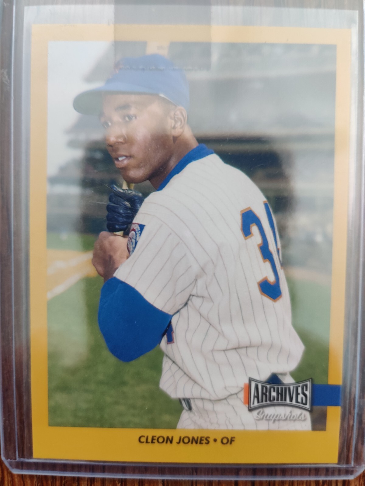 CLEON JONES 2017 Topps Archives Snapshots GOLD Parallel /10 Card PWE | eBay