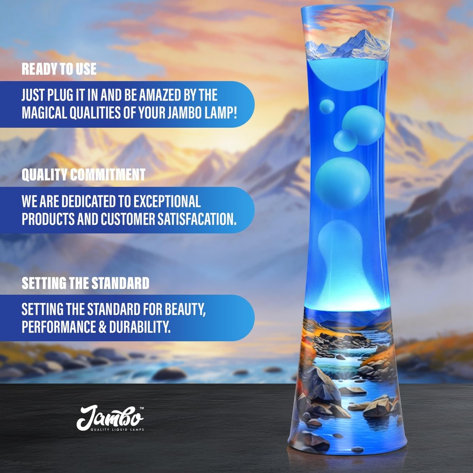 15.5" River Oasis Lamp, Beautiful Lamp for Living Room Office Bedroom ...