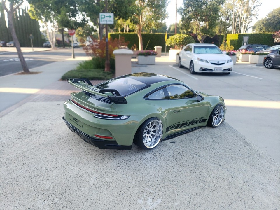 1/10 Custom Paint PORSCHE 992 4Tec-2 Drift HPI YD2 DC10 MST TT02 Body ...