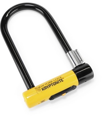 Kryptonite New York LS U-Lock 4x10.25 Black/Yellow 720018002161| eBay