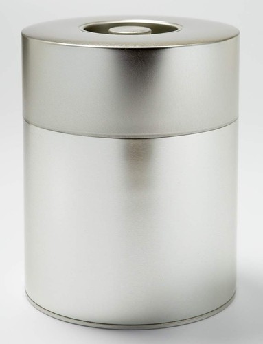 Silver Tea Tin Canister (Wide type 26.4oz (750g)) | eBay