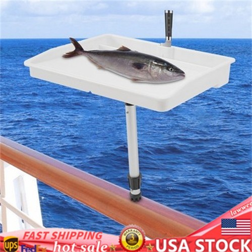 Boat Cutting Board Rod Holder Mounted Bait Fishing Fillet White ...