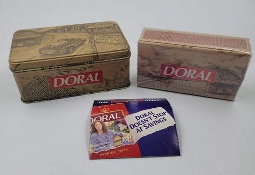 Vintage 1996 Doral Collectors Edition Tin With Factory Sealed Matches ...