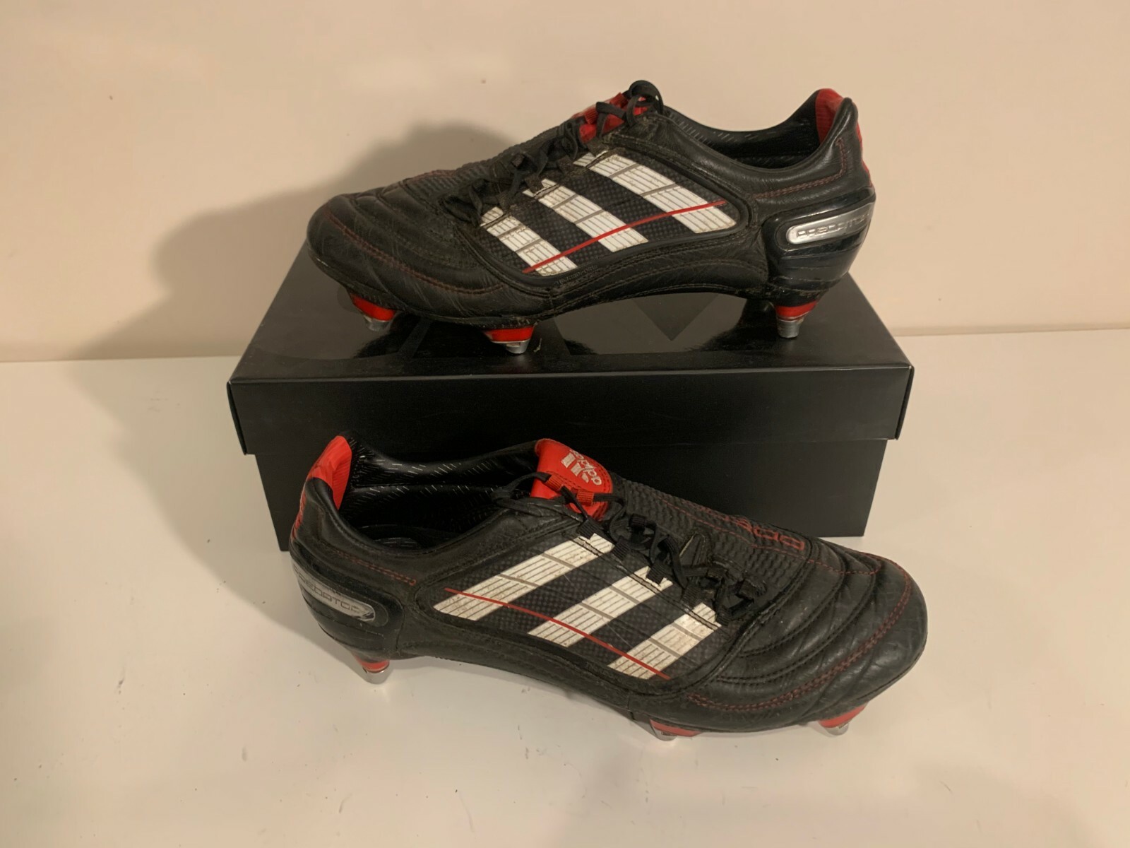 Adidas Predator Powerswerve Pulse Red 10,5 10 44 2/3 … - Gem