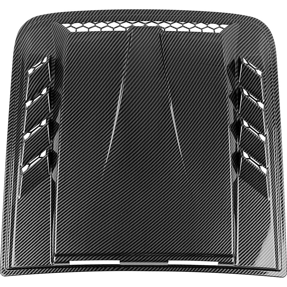 For Dodge Ram 1500 2500 3500 Carbon Air Flow Intake Bonnet Scoop Hood ...