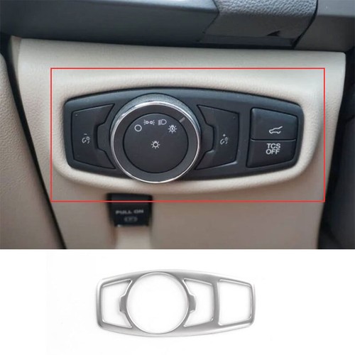 For Lincoln Nautilus 2019-2020 Silver Steel Headlight Switch Control ...