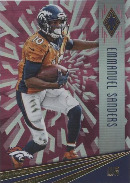 2016 Panini Phoenix - Emmanuel Sanders #32 Pink for sale online | eBay