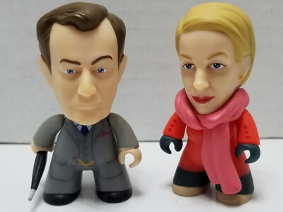 Titans Sherlock Baker Street Series Vinyl Figure Lot Of 2 Mycroft ...