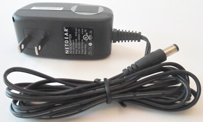 Netgear 12V 1.0A Power Adapter | 12 V | 6 ft | Black | AC/DC Adapter ...