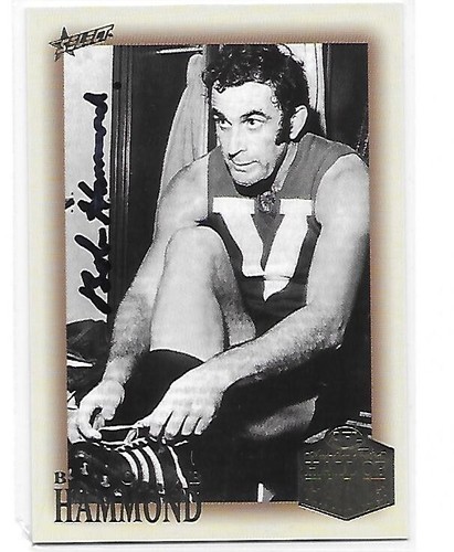 HALL OF FAME CARD SIGNED BY BOB HAMMOND 1942 - 2020 / MINT COND | eBay ...