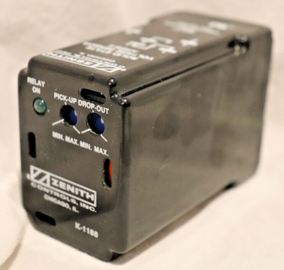 K-1188 GE Zenith Voltage Sensor Solid State ARSM Phase Sensing Relay ...