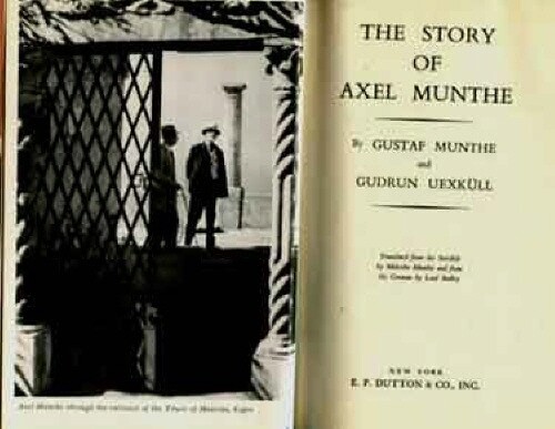 ALEX MUNTHE, BIO, M.D. TO THE ROYAL HOUSE OF SWEDEN,1953 HB/DJ (4959 ...