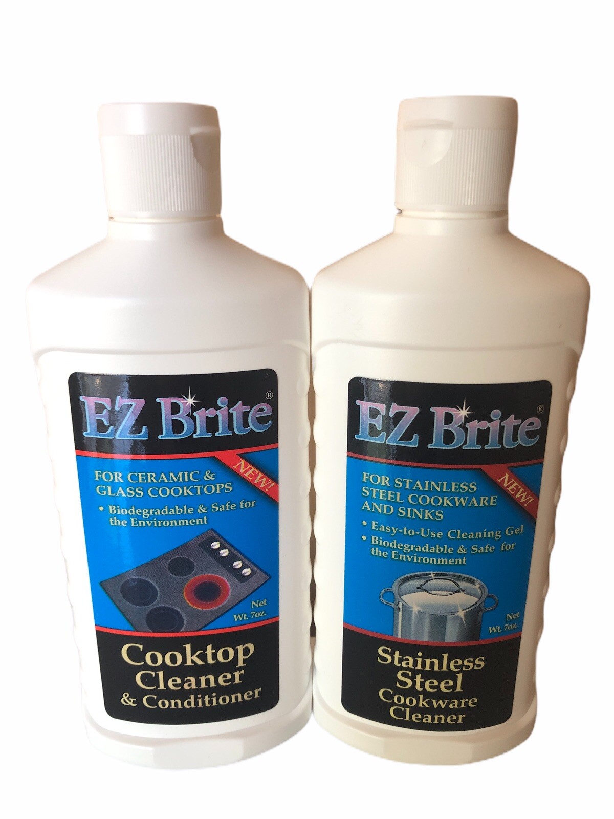 EZ Brite Cooktop Cleaner & Conditioner Glass Ceramic Stainless Steel ...
