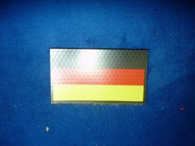 GERMANY IR PATCH FULL COLOR 3.5" X 2" WITH VELCRO® BRAND FASTENER | eBay