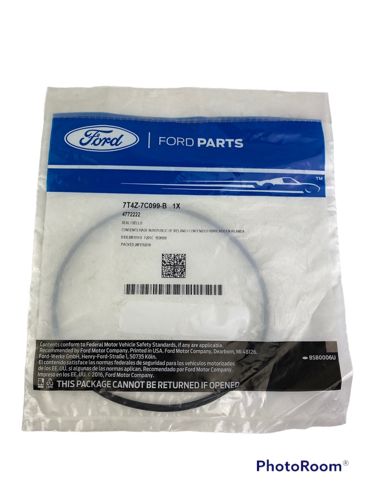 1 x Genuine Ford OEM Automatic Transmission Seal 7T4Z-7C099-B | eBay