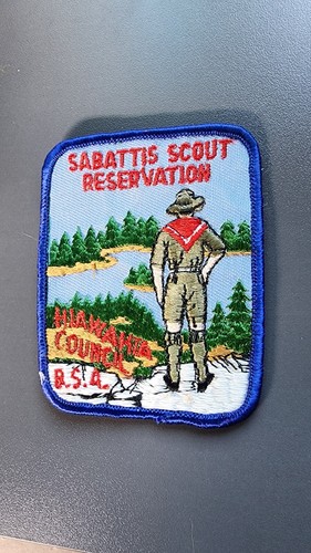 Boy Scouts BSA Sabattis Scout Reservation Hiawatha Council ERROR PATCH ...