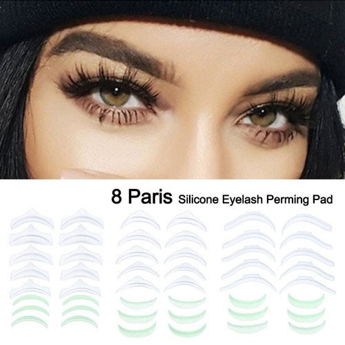 8 Paris Lashes Extension Supplies Silicone Eyelash Perming Pad ...