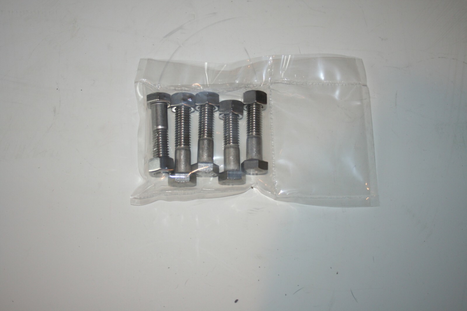 5 QTY- 1/2"-13 x 2 1/2” 304 SS Stainless Hex bolt/nut the f593d f594d ...