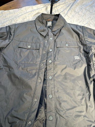 🪨 ARIAT AKHG Stone Run Overshirt Men's Large | Forged Iron Grey ...