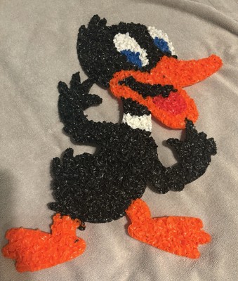 Vintage Comic Daffy Duck Melted Plastic Popcorn Decoration Hanging ...