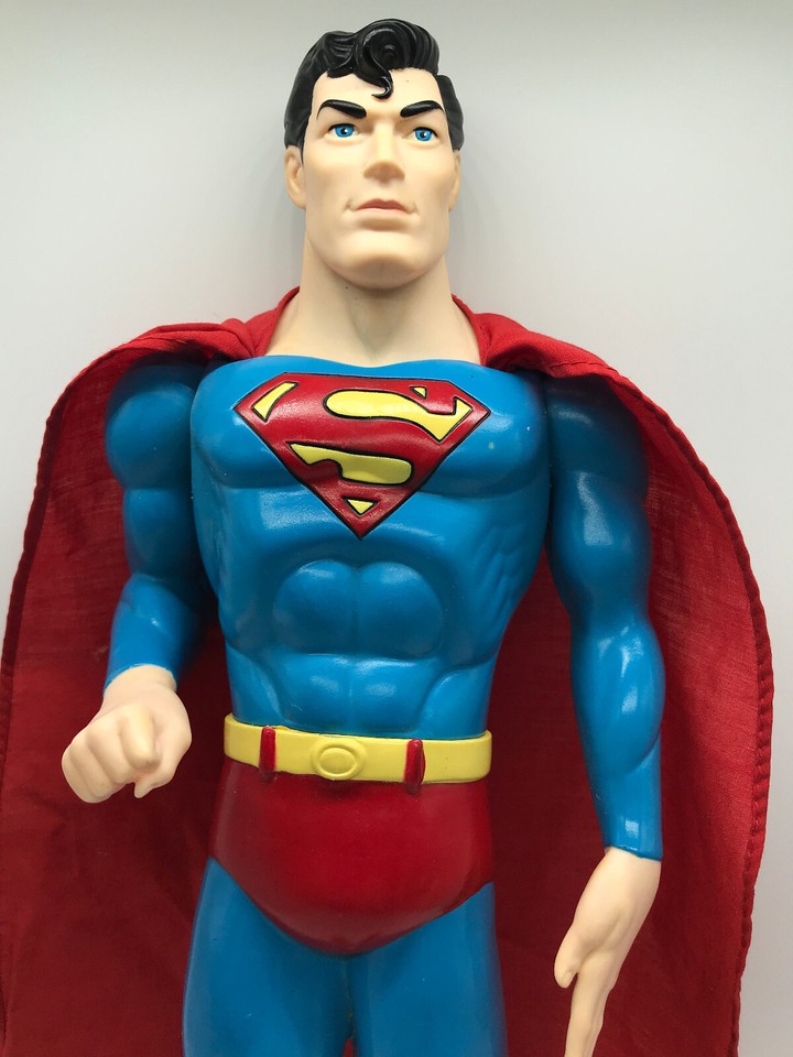 RARE DC Comics 1988 Superman Figurine Toy Collectible 14.5" Tall | eBay
