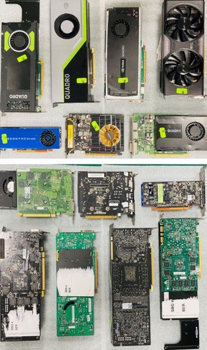 Mixed lot/ Bulk of (2272) Pcs Of Graphic Cards - Nvidia | AMD | Radeon ...