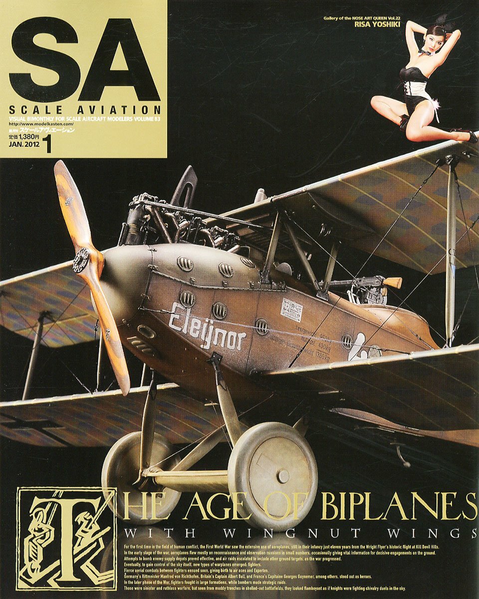 "Scale Aviation" SA Jan 2012 Japan Airplane Plastic Model Magazine | eBay