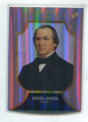 2023 Pieces of the Past Historical Premium Edition Andrew Johnson #17 ...